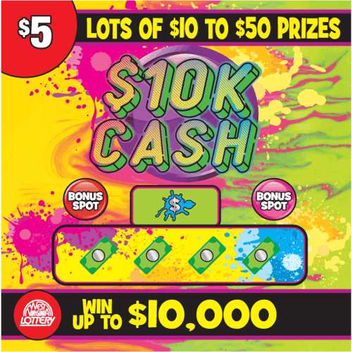 $10K CASH (#1177) - West Virginia Scratch-Off | ScratchOdds